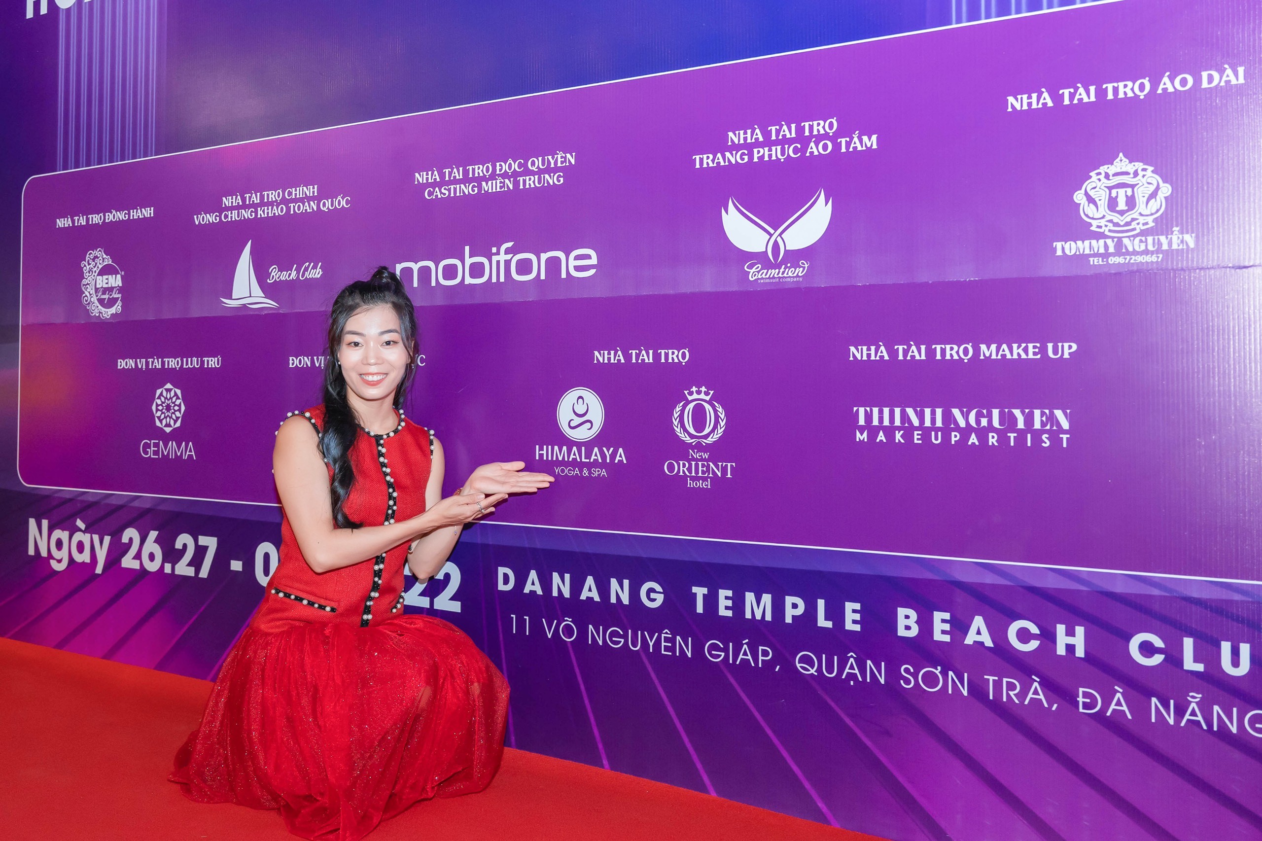 CEO Himalaya Yoga - Hồ Thị Diệu tài trợ vòng Chung khảo Hoa hậu Việt ...